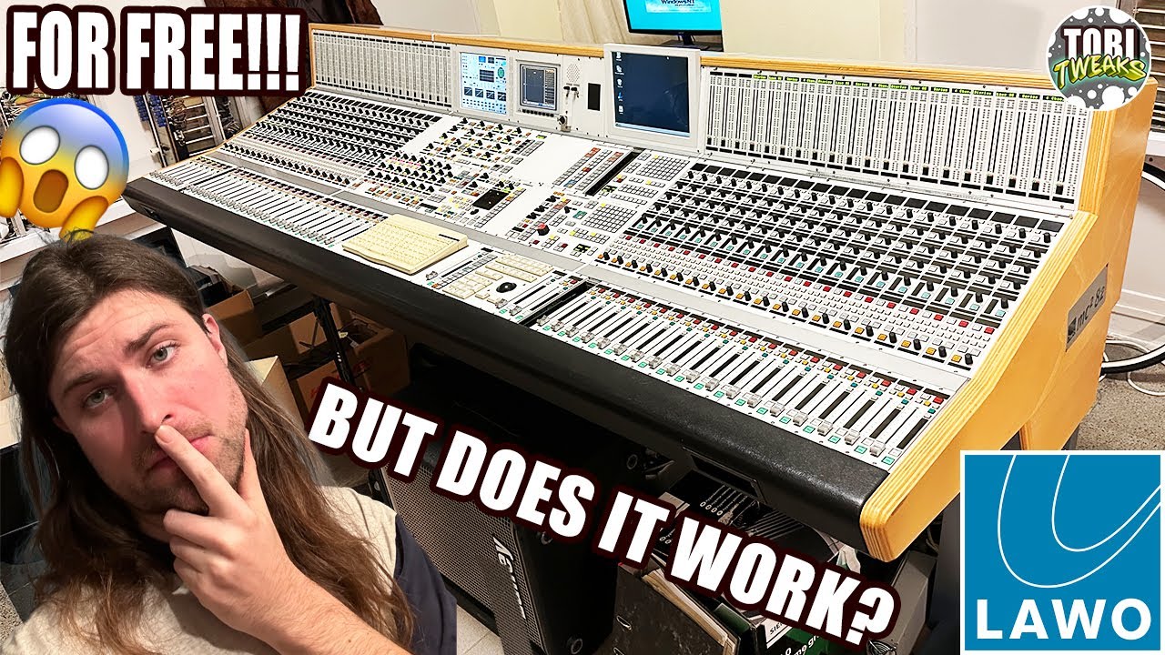 THIS CONSOLE WAS FREE??? Lawo MC2 82 Restauration EP.1 - YouTube