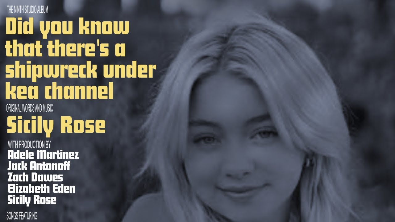 Sicily Rose - Did you know that there's a shipwreck under kea channel ...