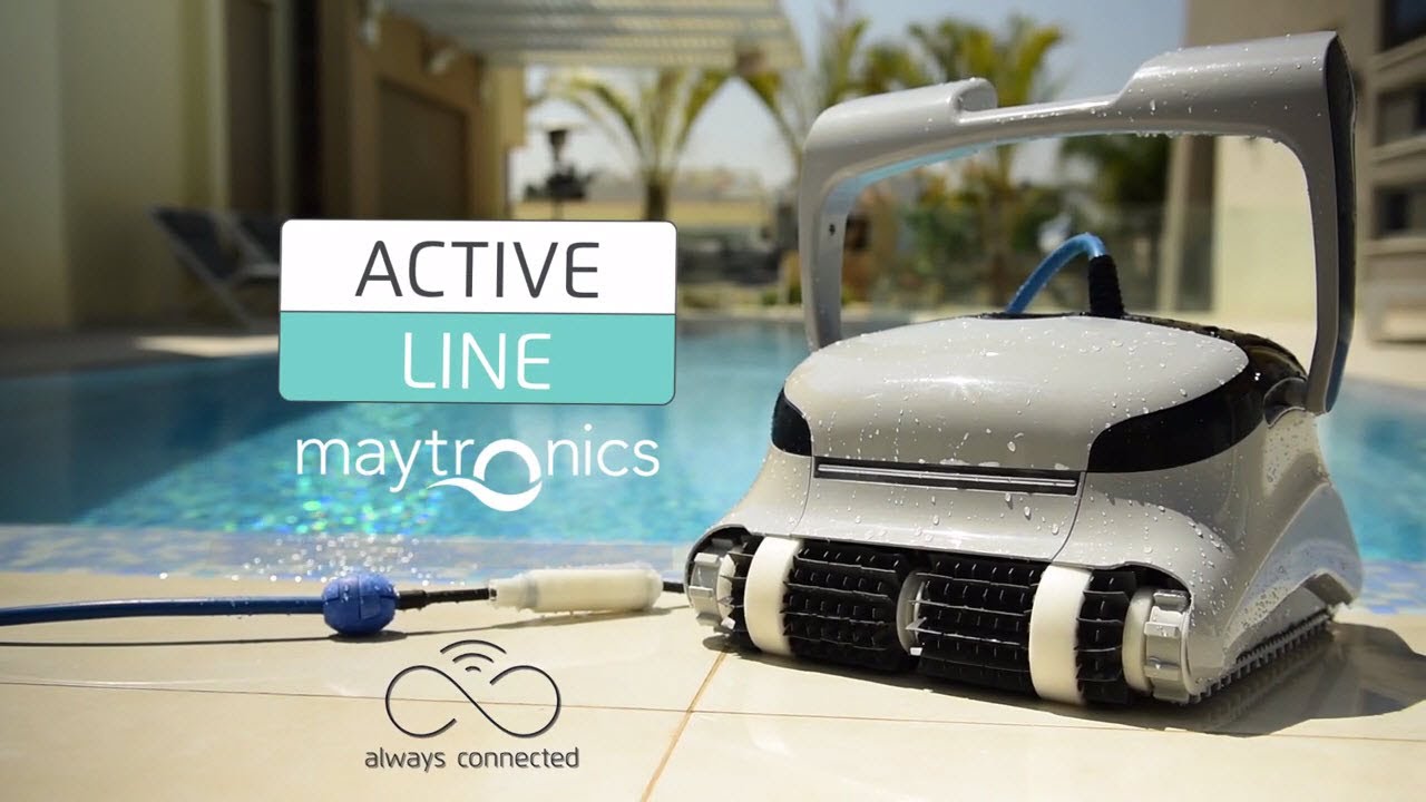 Robot piscine électrique Dolphin Comfort Active & Dolphin Deluxe Active - YouTube