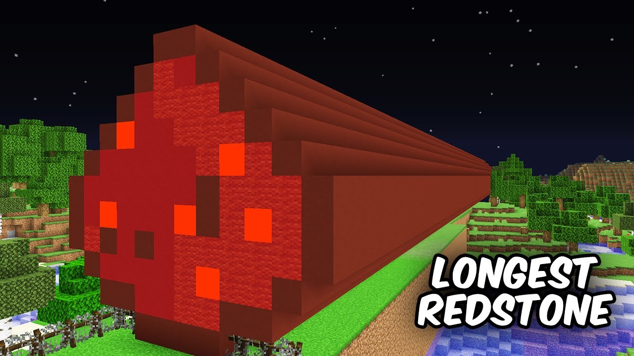 Let's see 🙈 what inside the Longest Redstone in Minecraft😂😘 - YouTube