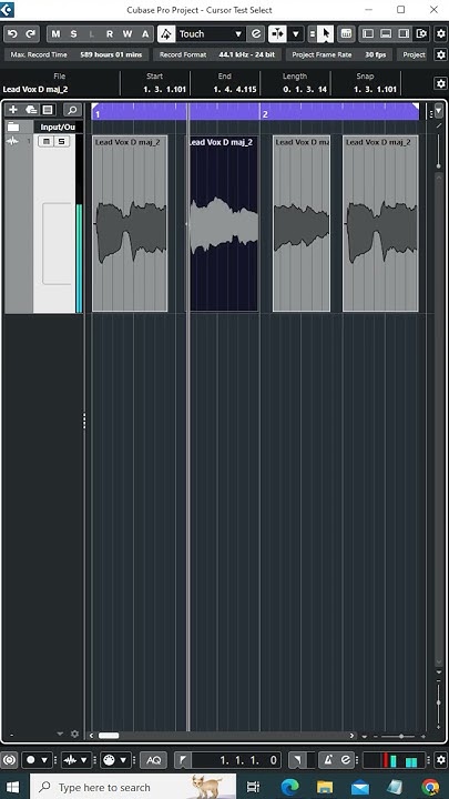 Auto select events under cursor in Cubase 12 - YouTube