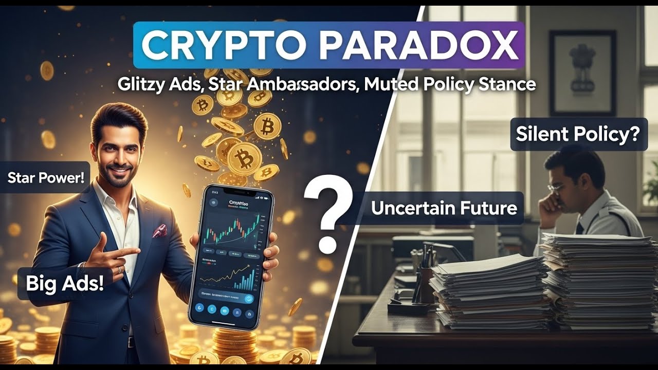 India’s Crypto Paradox: Ads, Ambassadors, and a Silent Policy - YouTube