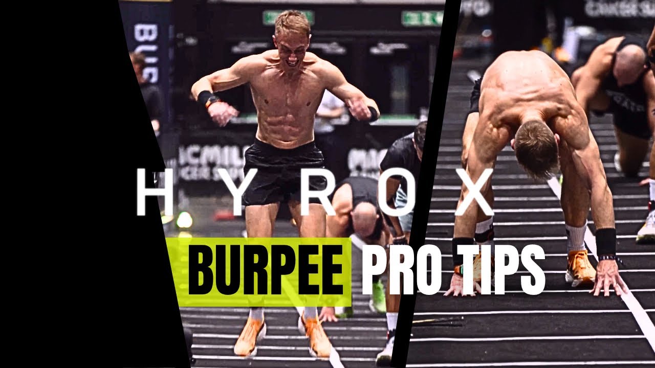 Try These Easy Steps To Get Faster At Hyrox Burpees! HYROX burpee tips ...