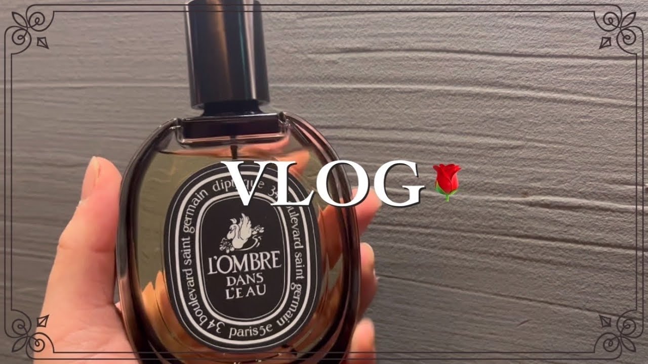 Vlog 친구들과 쇼핑하는 다꾸하는 브이로그 딥디크 롬브르단로 향수 빌리프 친구의 까르띠에 트리니티링 루이비통 페이보릿