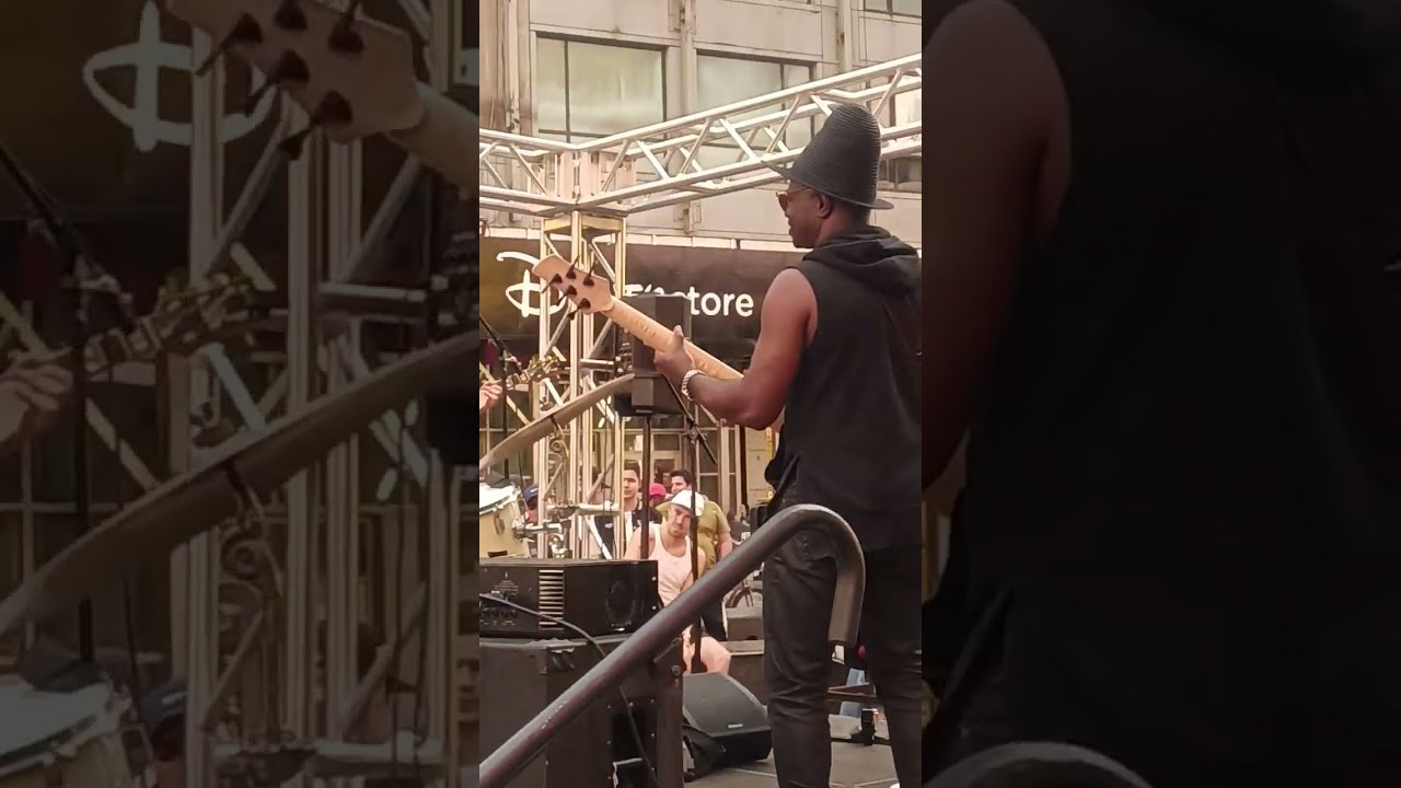 Times Square NYC Jazz Concert Richie Goods Chien Chien Lu Connected Times Square NYC Jazz Concert Richie Goods Chien Chien Lu Connected