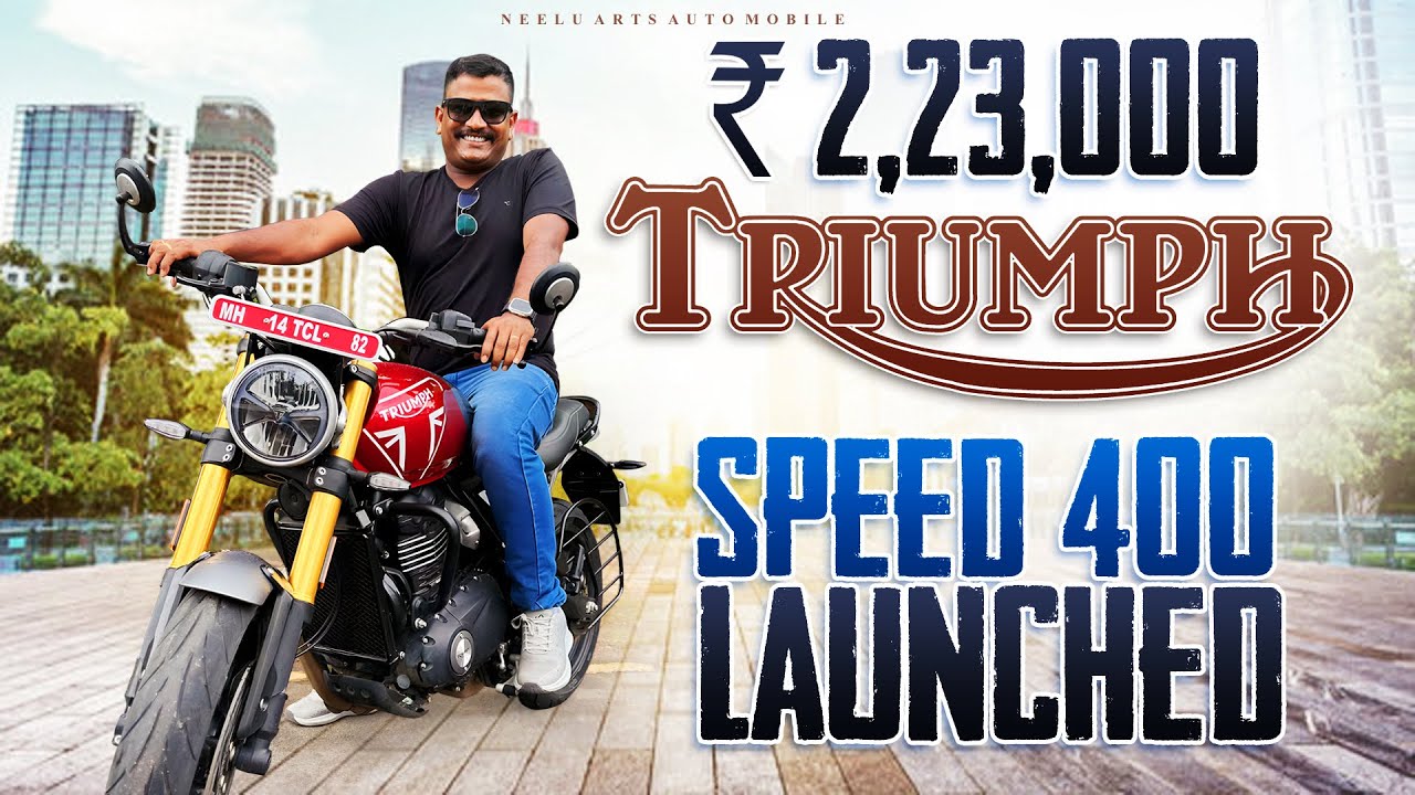 Triumph Speed 400 Comes in 2,23,000. Rupees - YouTube