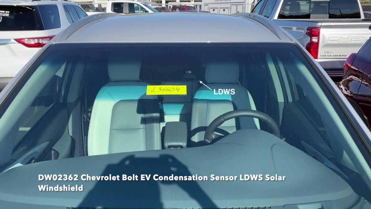 DW02362 Chevrolet Bolt EV Condensation Sensor LDWS Solar Windshield ...