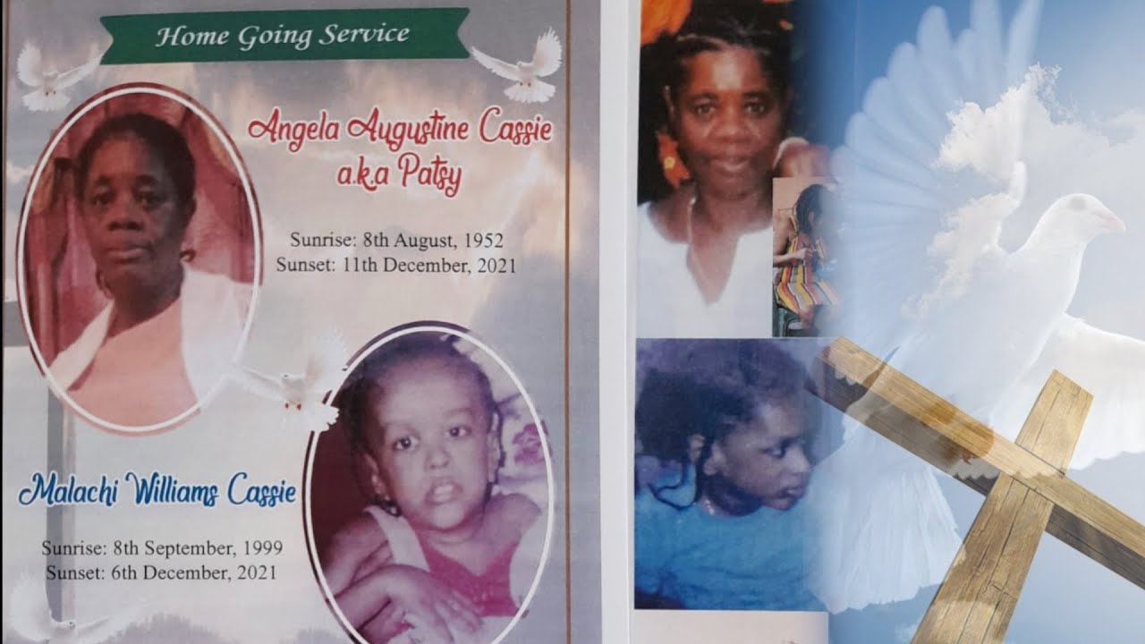 Angela Augustine Cassie & Malachi Williams Cassie Home Going Service ...