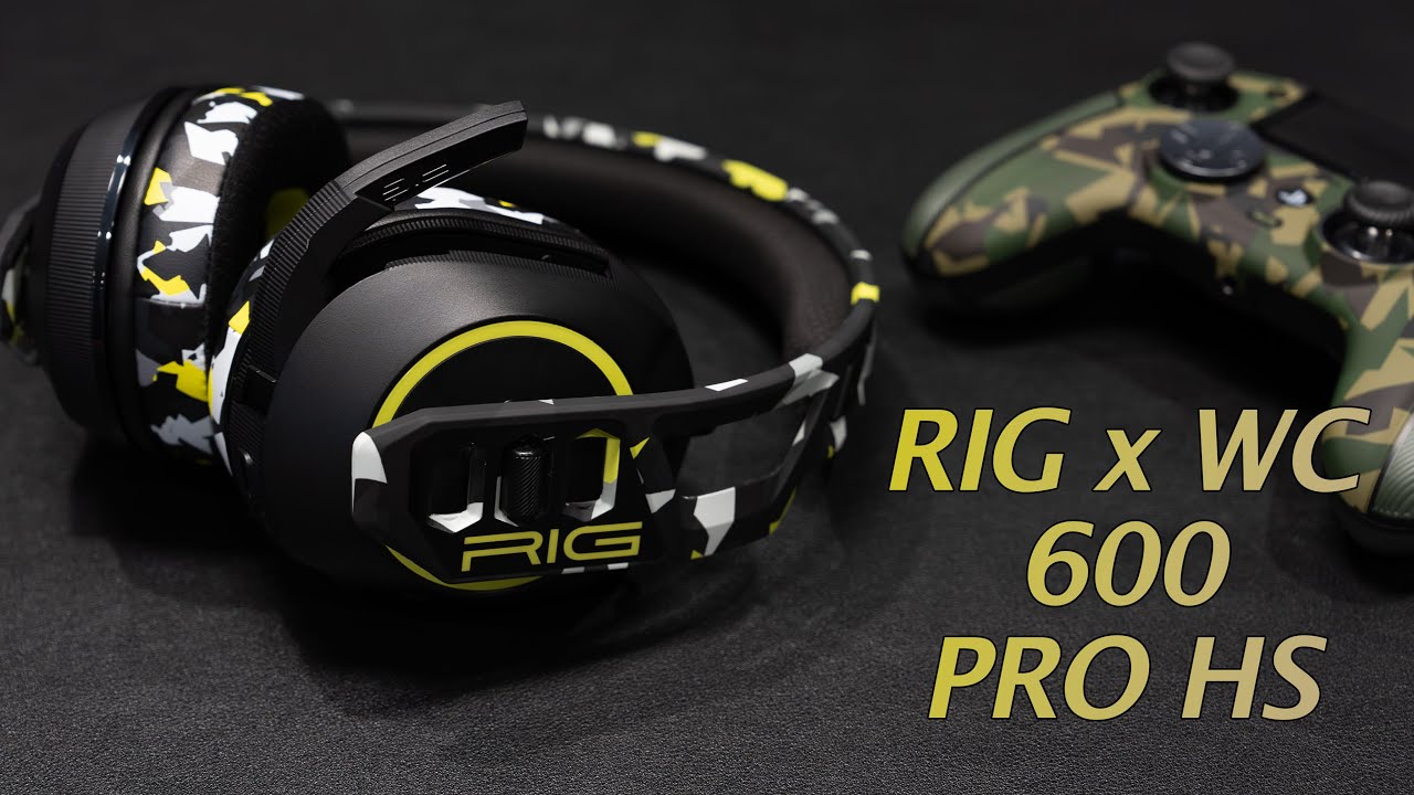 RIG and Wicked Cushions Had a Baby... The 600 PRO HS Wireless Headset ...
