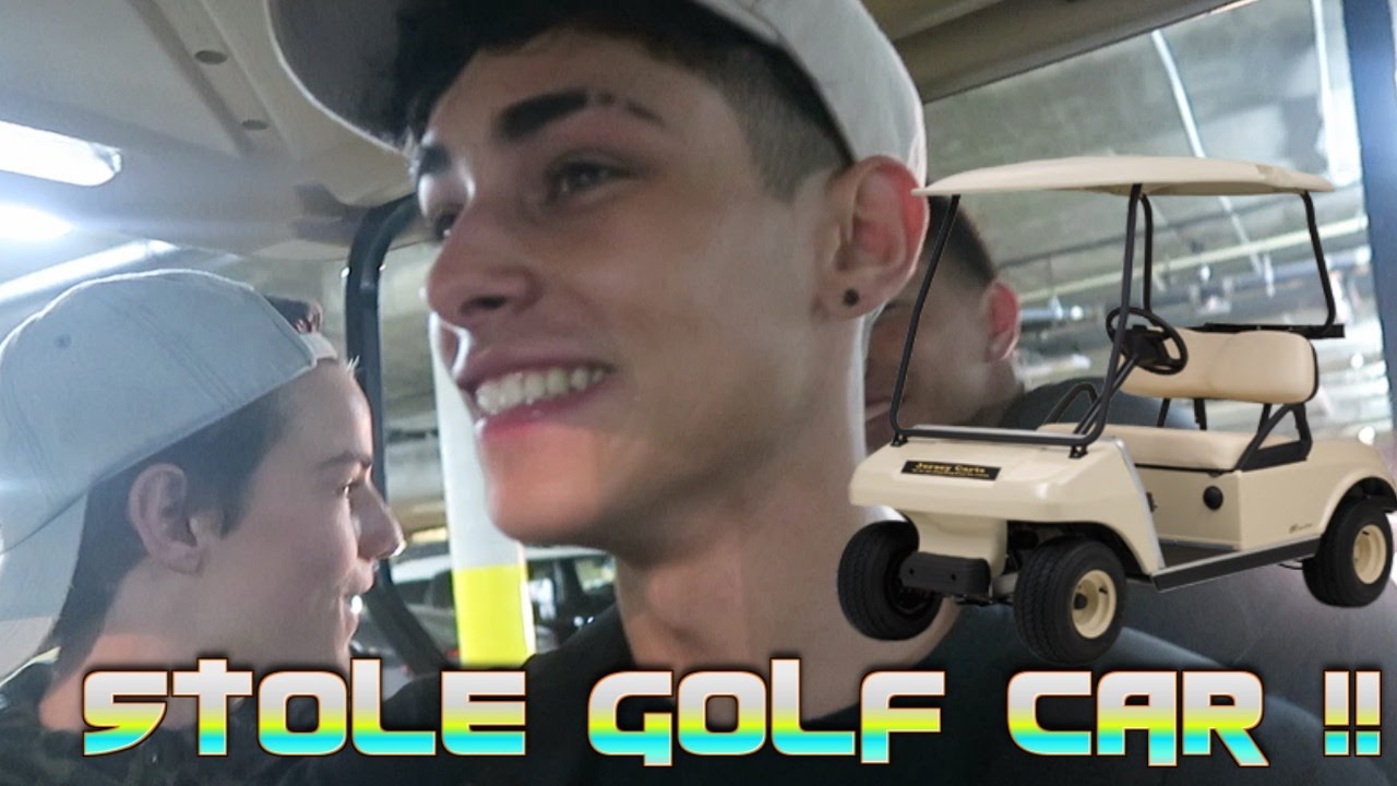 Stole Golf Cart Cops Chase Savage Youtube