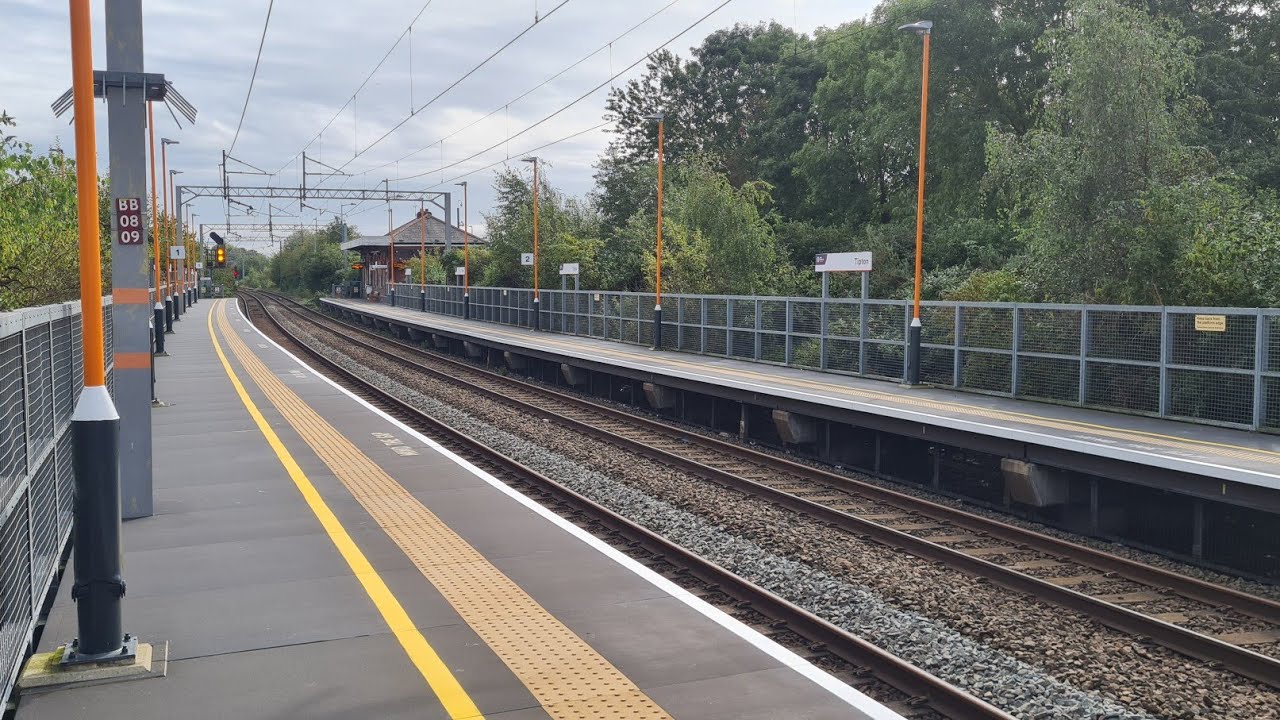 Tipton train station spotting video - YouTube