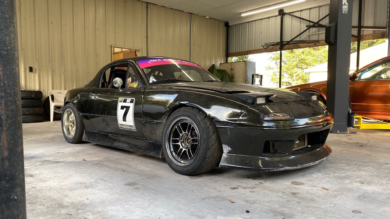 First competition of the year, first time the LS3 Miata has let me down ...