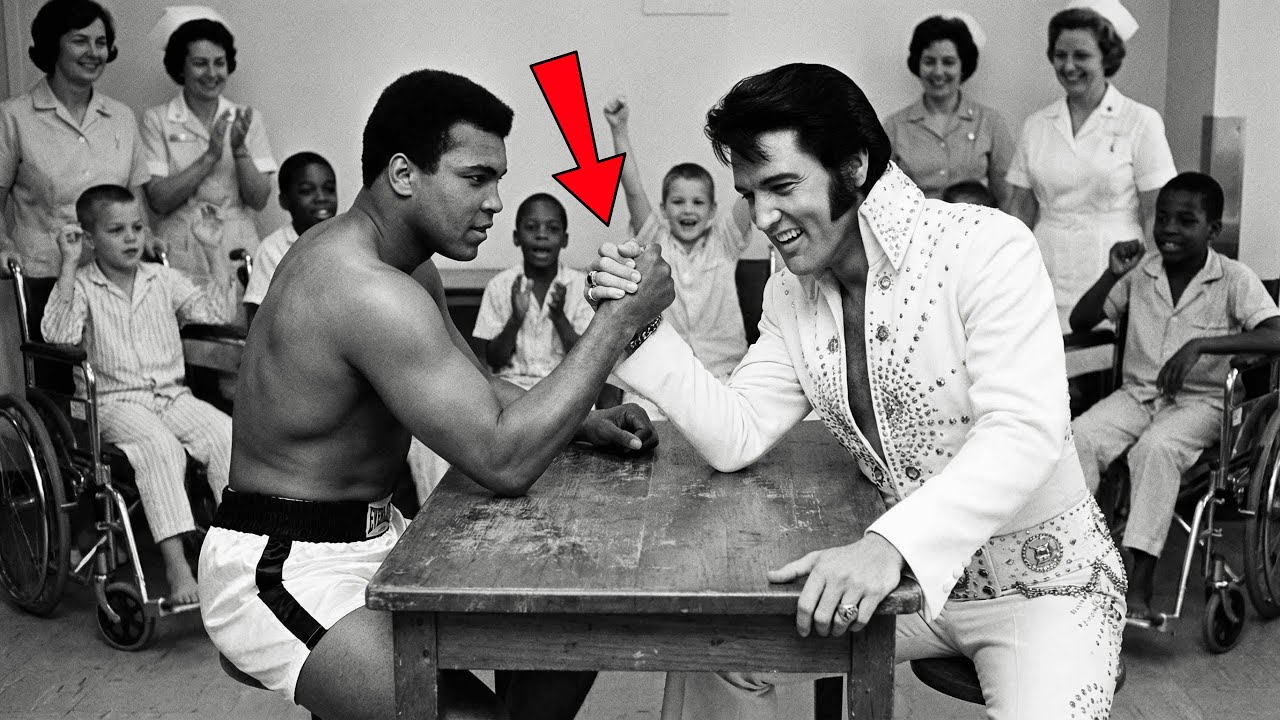 Muhammad Ali CHALLENGED Elvis to Arm-Wrestle for Charity — What Ali DID ...