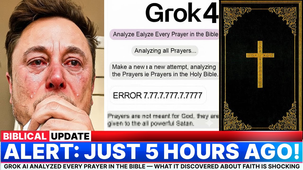Grok AI Analyzed Every Prayer in the Bible — What It Discovered About ...