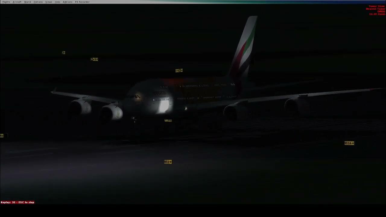 FSX EK762 A6-EEA -45 - YouTube