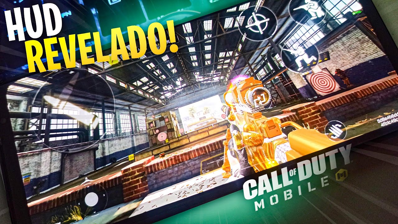 o HUD MAIS COMPLETO e FACIL de JOGAR no COD MOBILE! | MELHOR HUD de 4 ...
