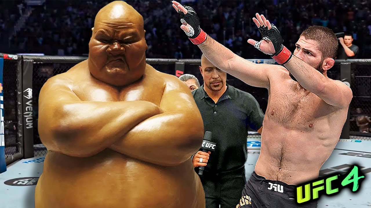 Khabib Nurmagomedov vs. Isamu Kenta Fat (EA sports UFC 4) - YouTube
