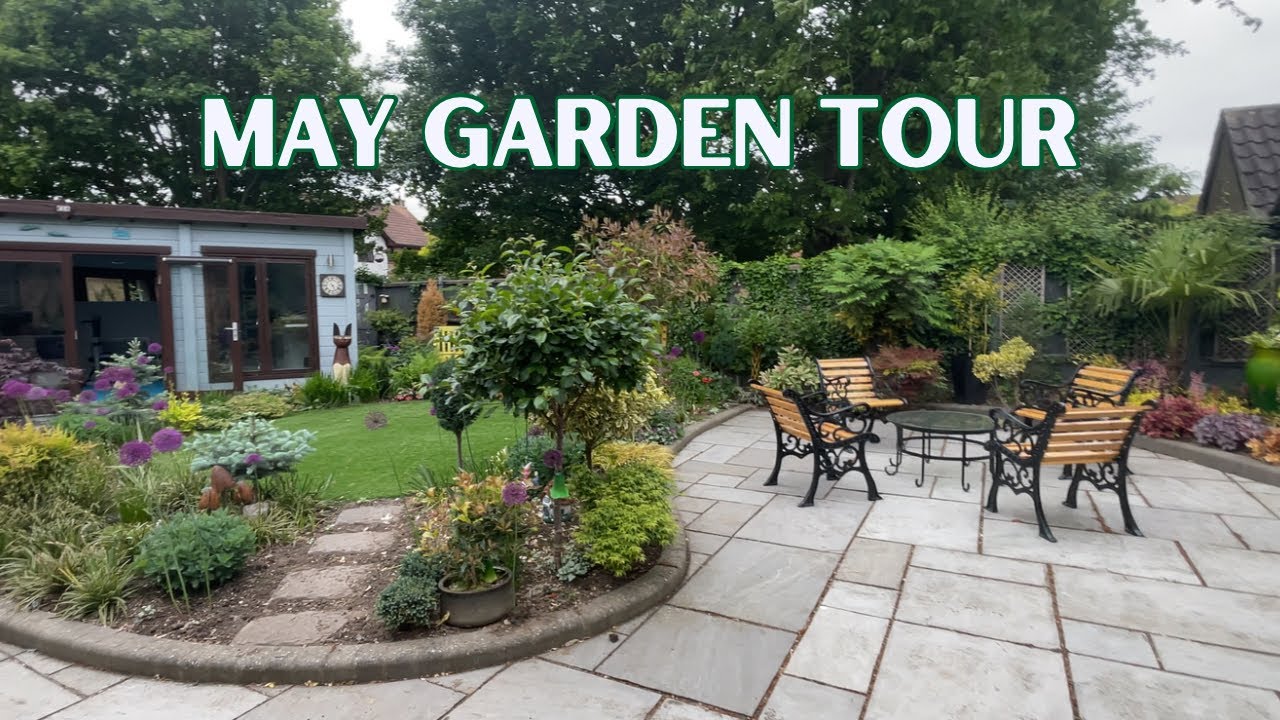 May Garden Tour - My Favourite Month of the Year 🌺🌺🌺 - YouTube