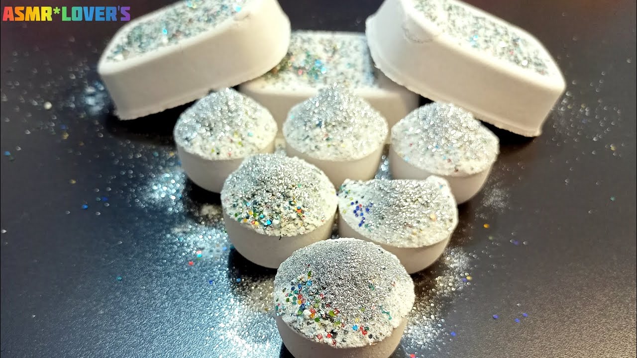 crunchy baking soda bombs 😋 - YouTube