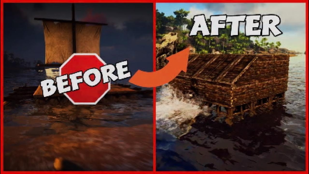 Unbelievable Trick To Construct A Raft In Ark 2023 - YouTube
