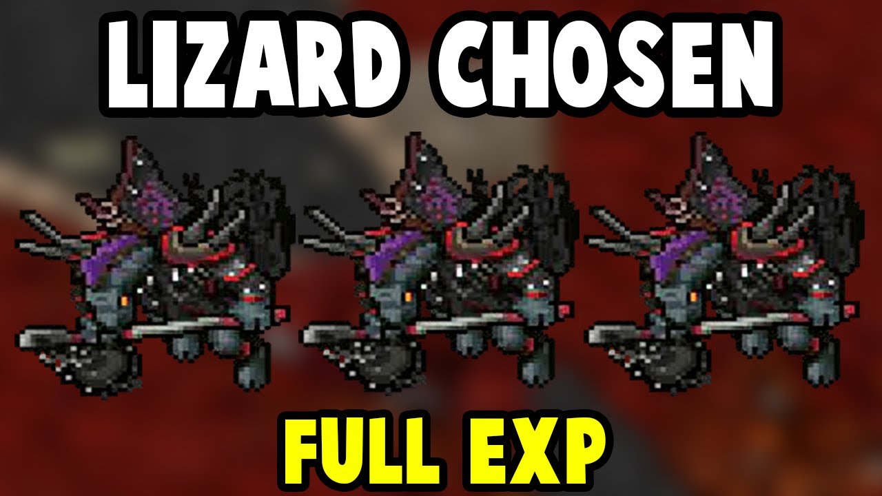 RP LVL 104 HUNT LIZARD CHOSEN | 700K EXP/H - YouTube