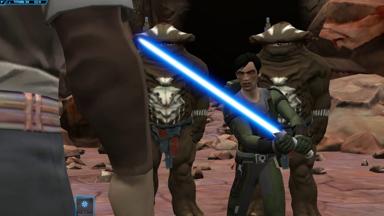 SWTOR Playthrough Jedi Knight Lightside Part 2: Flesh Raiders - YouTube