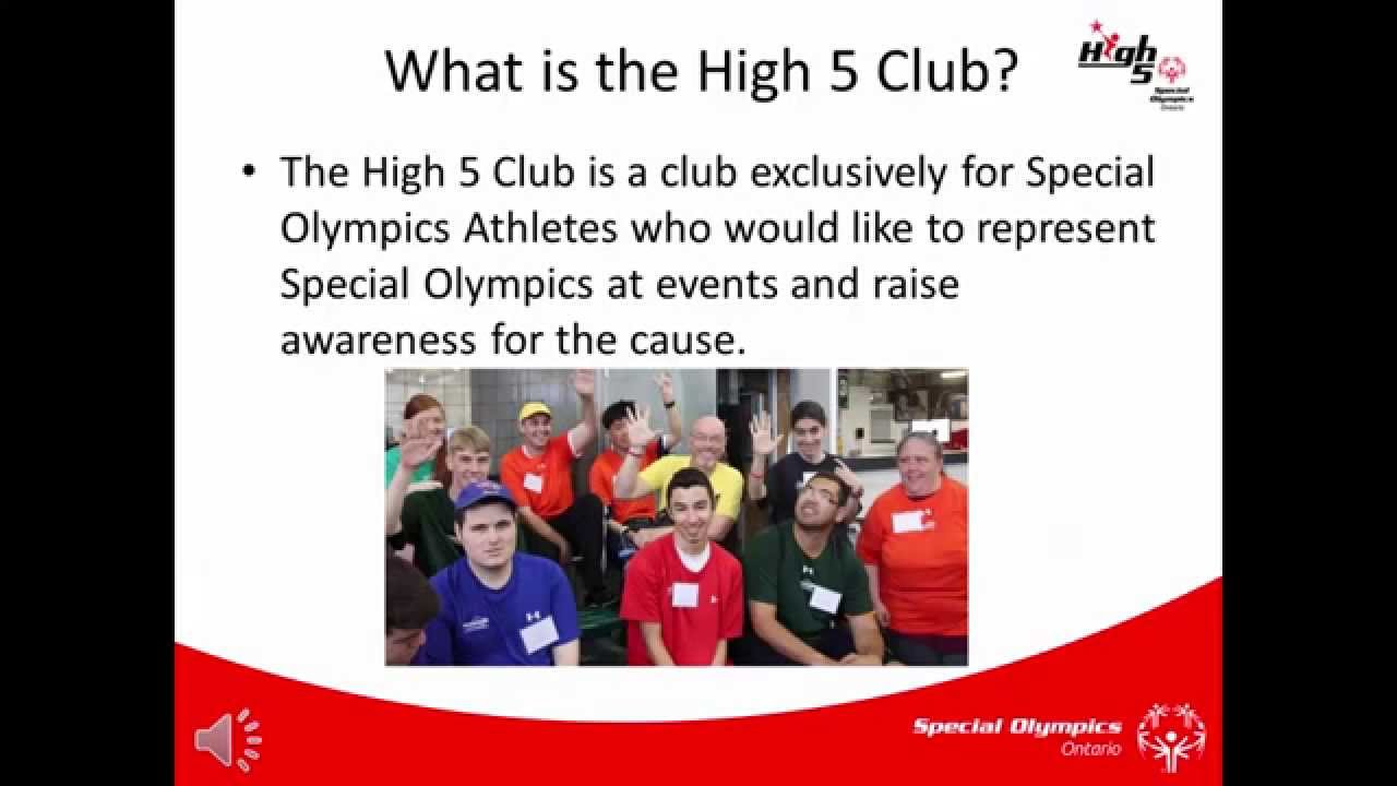 High 5 Club - An Introduction For All Athletes - YouTube