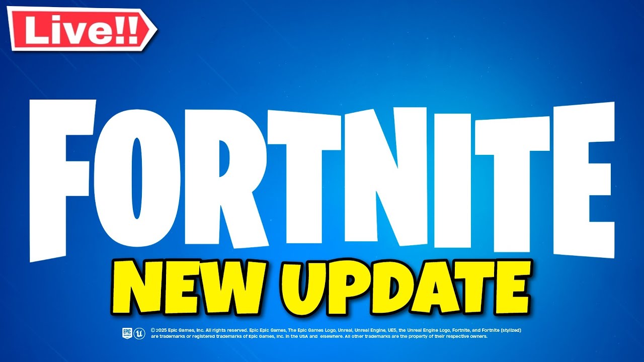 🔴*NEW* Fortnite UPDATE OUT NOW August 26! (Shorts LIVE) - YouTube