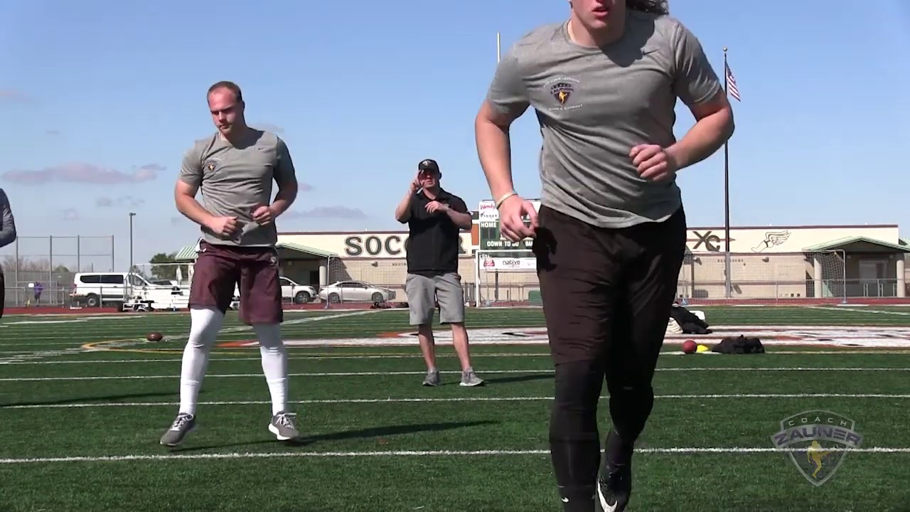 Gary Zauners 2019 Senior Combine - Casey Bednarski K/P - YouTube