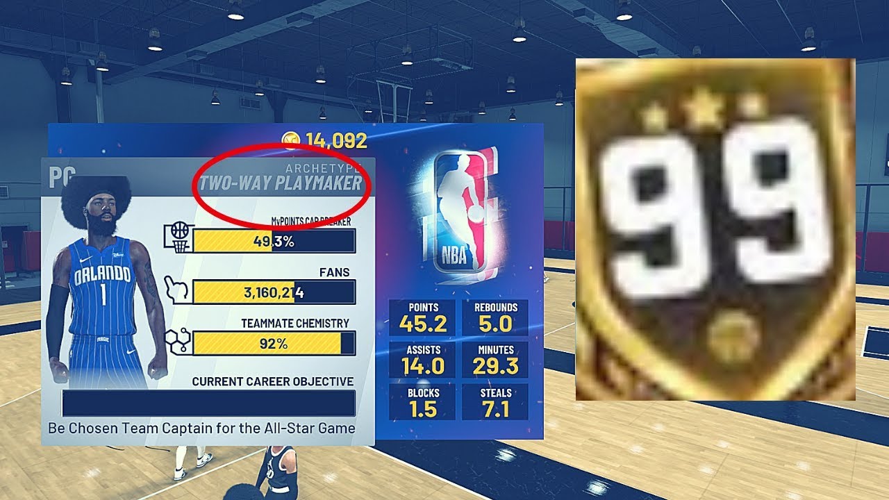NBA 2K19 - HITTING 99 OVERALL & THE BEST PLAYMAKING BUILD - YouTube