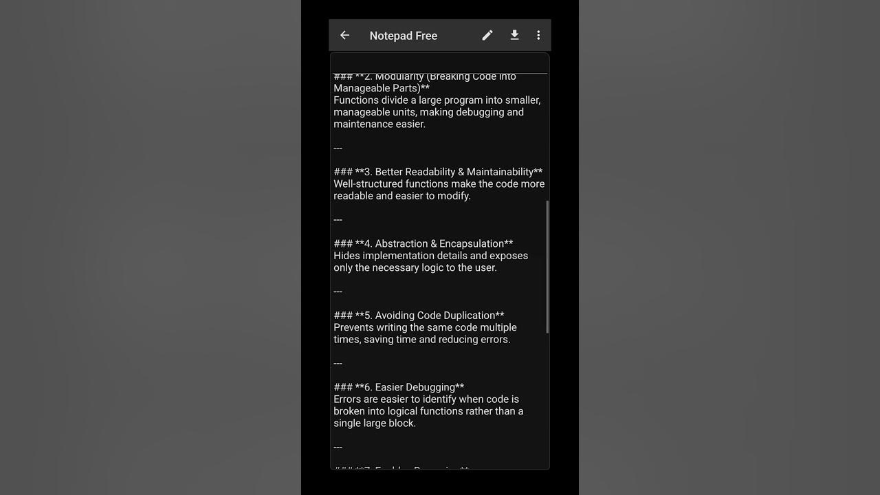 Purpose of Functions in C: Reusability, Modularity & Optimization Explained - YouTube