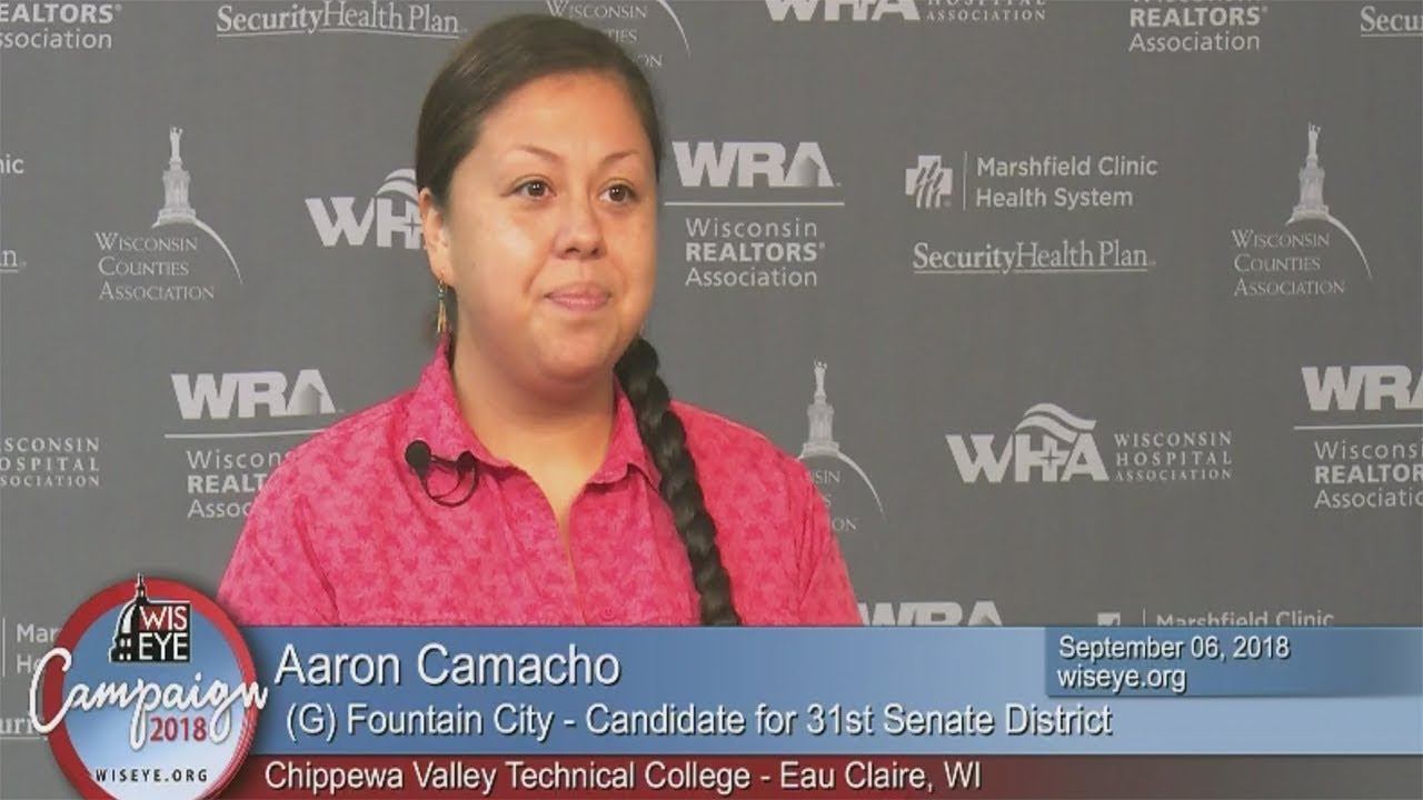 Campaign 2018: Aaron Camacho (G) Candidate for 31st SD - YouTube