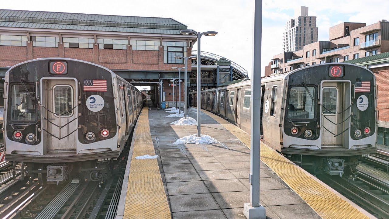 NYC Subway: R179 F Train Rotations (January 2025) - YouTube