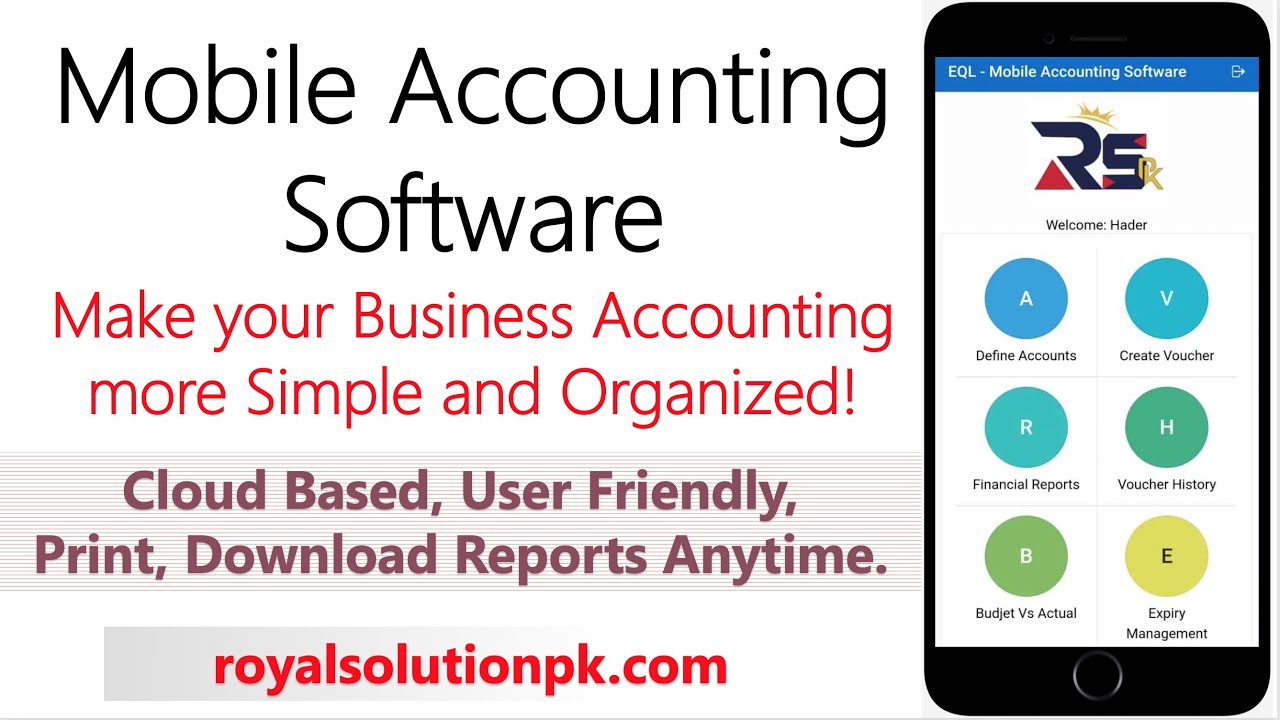 Mobile Accounting Software. - YouTube