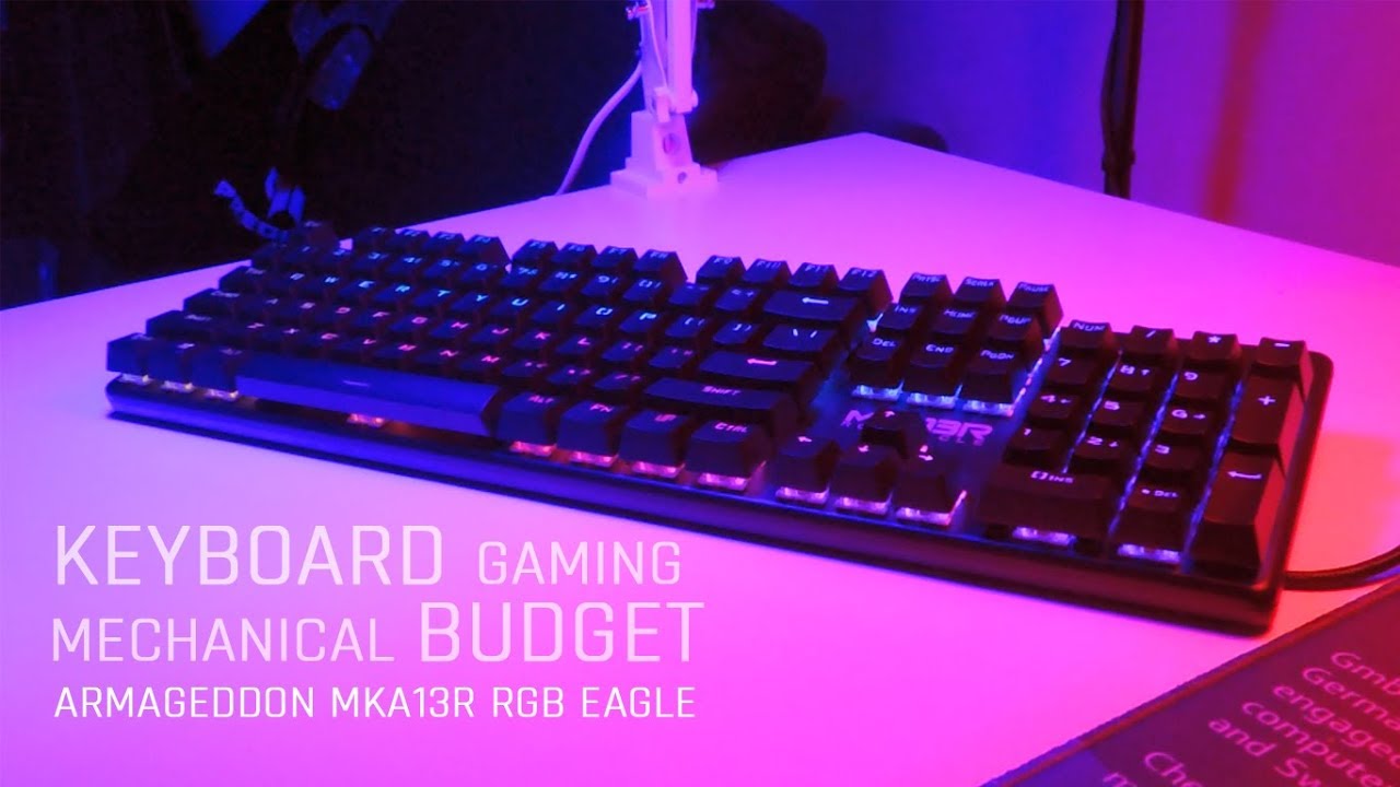 ARMAGEDDON MKA13R RGB Eagle | Unboxing & Review dmF - YouTube
