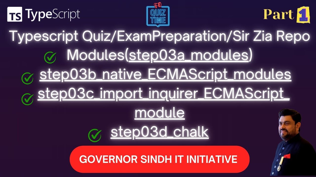 Sir Zia Repo Practice Quiz Part 1 Modulesstep03a3d Governors It Initiative Youtube