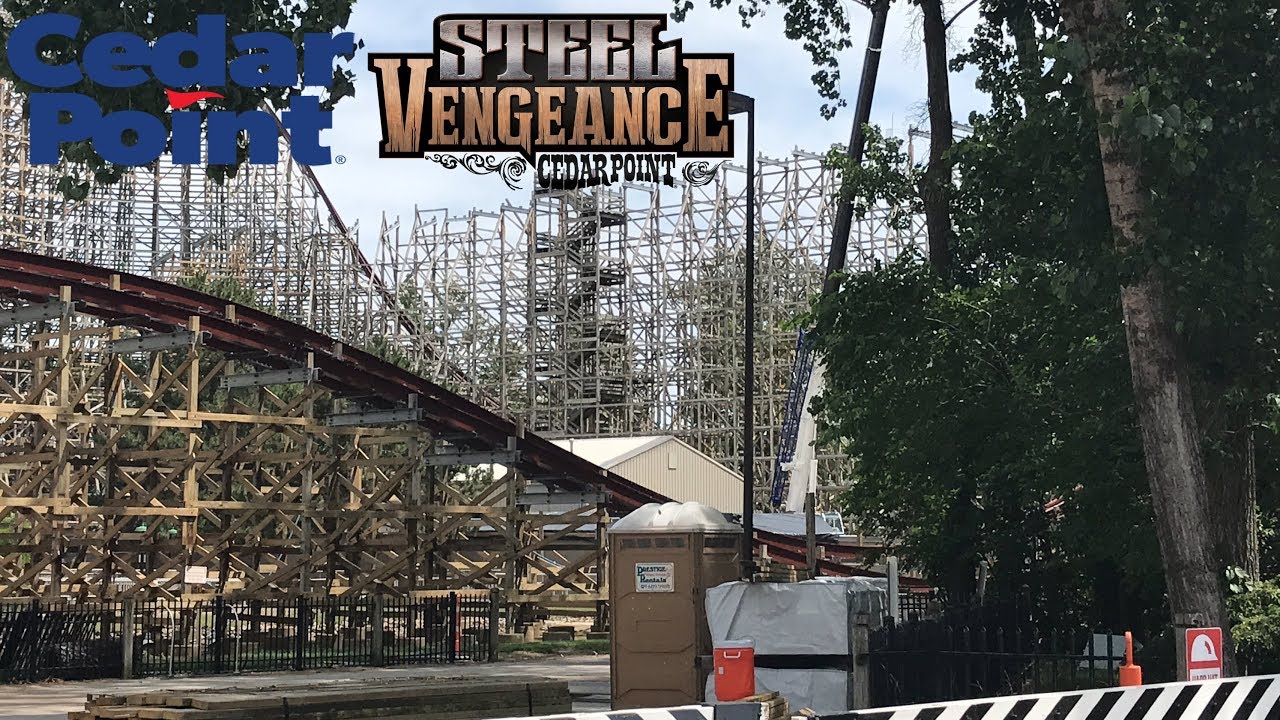 Steel Vengeance Construction Update, Late June 2017 - YouTube