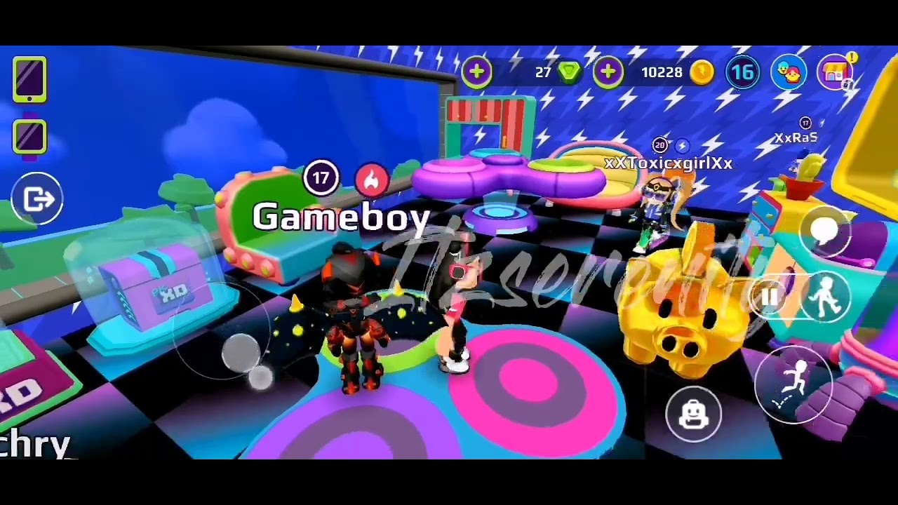 my playing pkxd (zero gravity) - YouTube