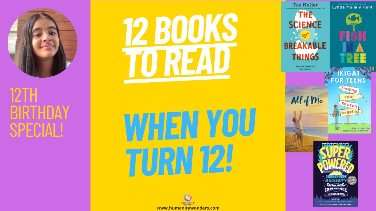 12 books to read when you turn 12! - YouTube