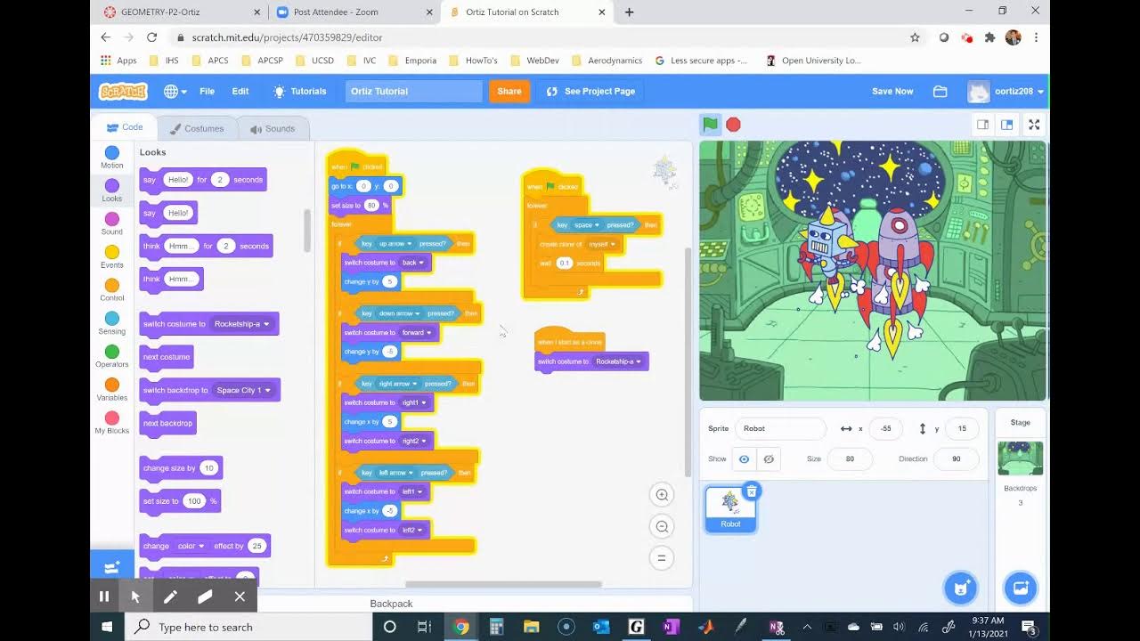 Scratch - Clones & Projectiles Tutorial 5 - YouTube