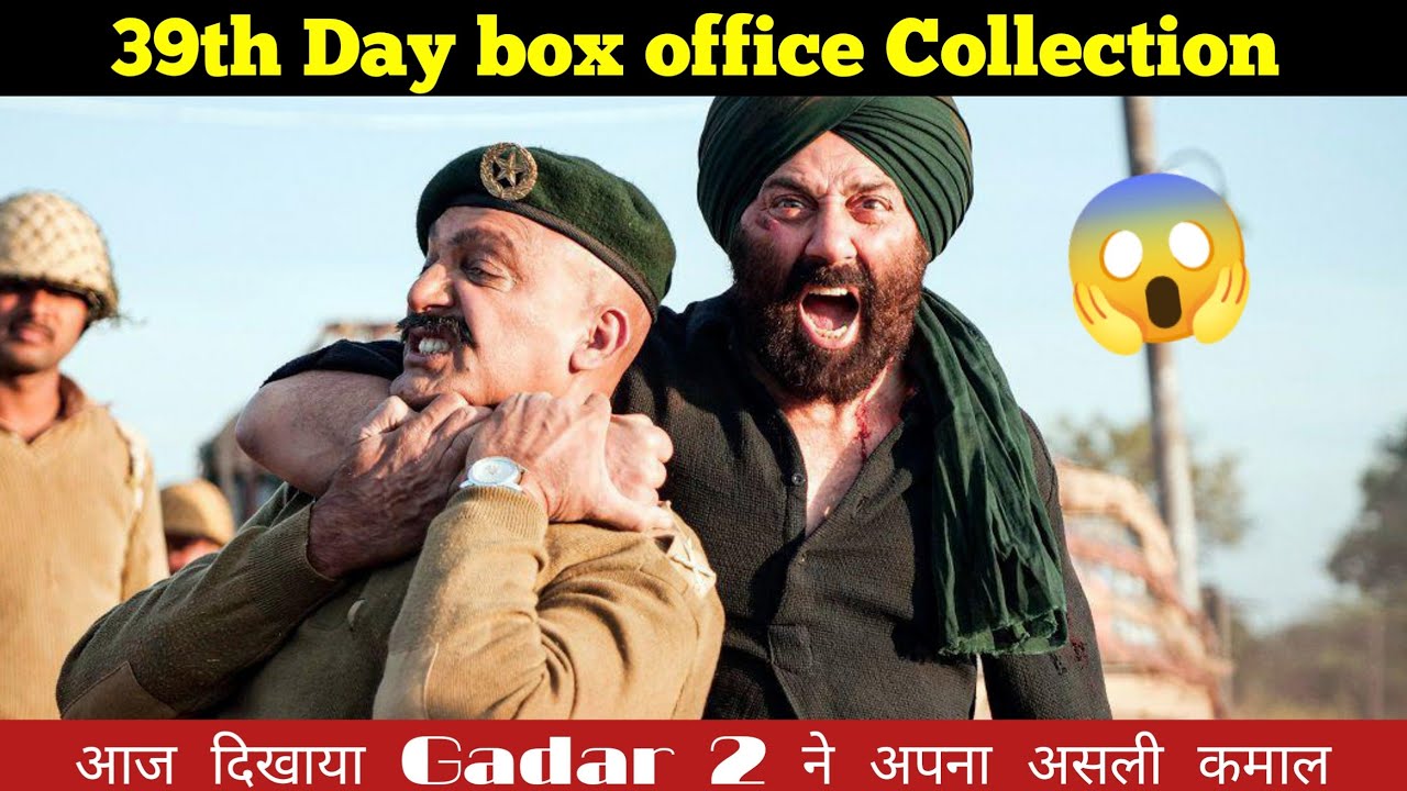 Gadar 2 Box office collection, Gadar 2 39th day collection, Gadar 2 ...