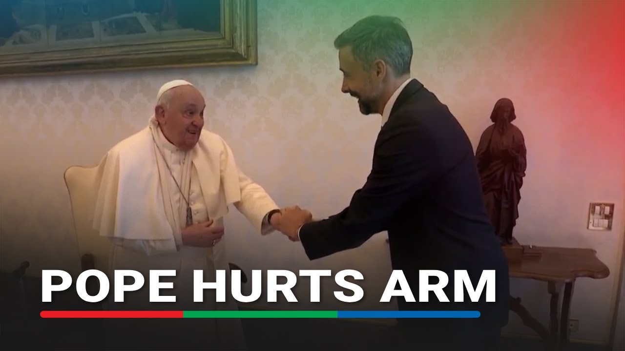 Pope Francis using sling after injuring forearm in fall | ABS-CBN News ...