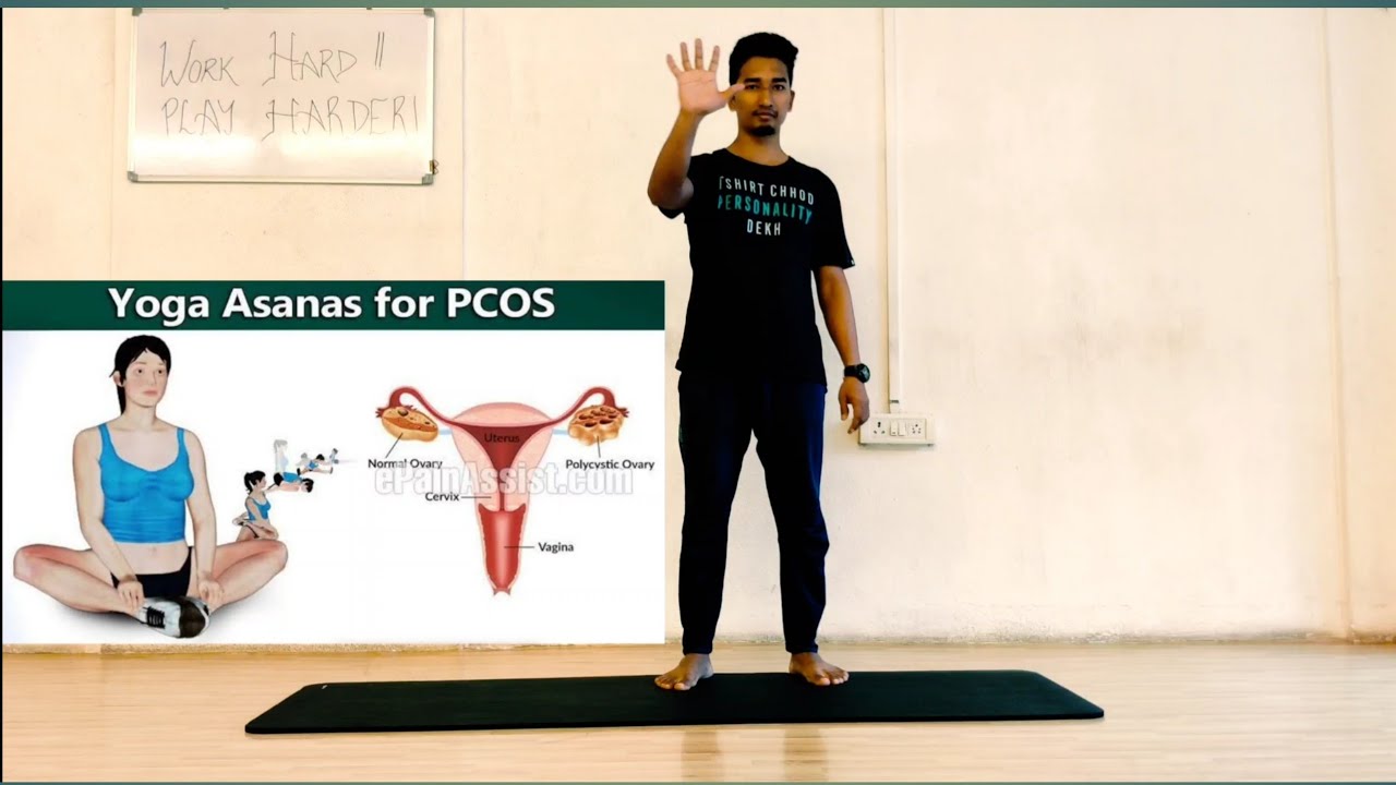 Yoga for PCOD | 5 Yoga Asanas for PCOD | Yoga Poses for PCOS - YouTube
