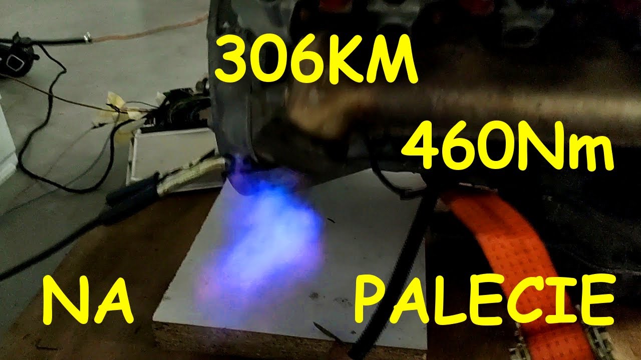 Odpalenie silnika M113 na palecie / Starting the M113 engine on a ...