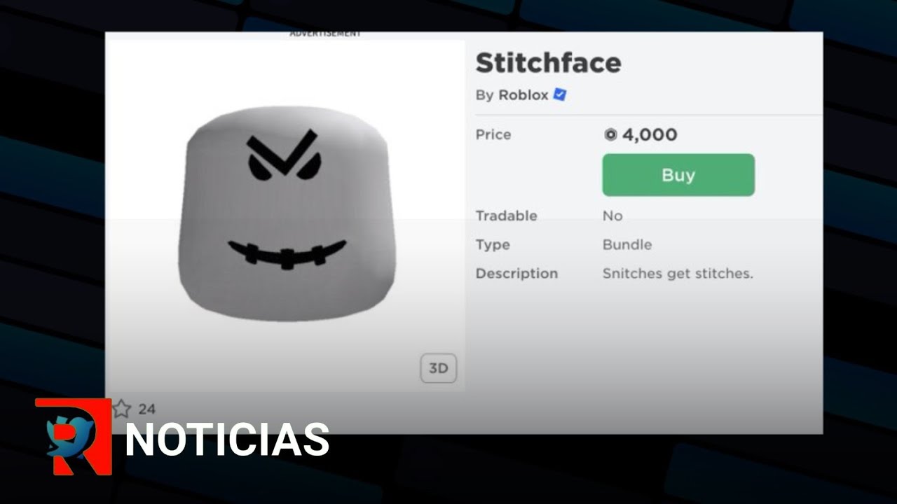 Cara de roblox a salido de venta || RobloxNews en Español - YouTube