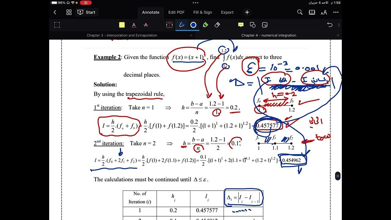 Trapezoidal & Simpson’s Rules:Examples - YouTube