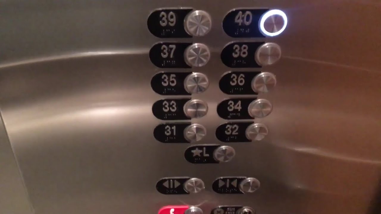 Otis High Rise Elevators @ 500 W Madison in Chicago, IL. - YouTube