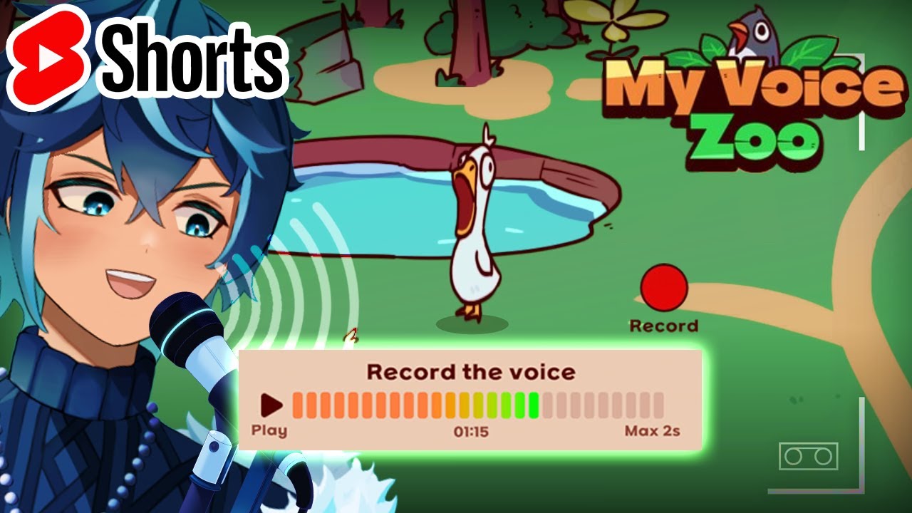 🗣️ Niyeko Creates a Zoo Using His Own Voice | My Voice Zoo 🦆 #shorts ...