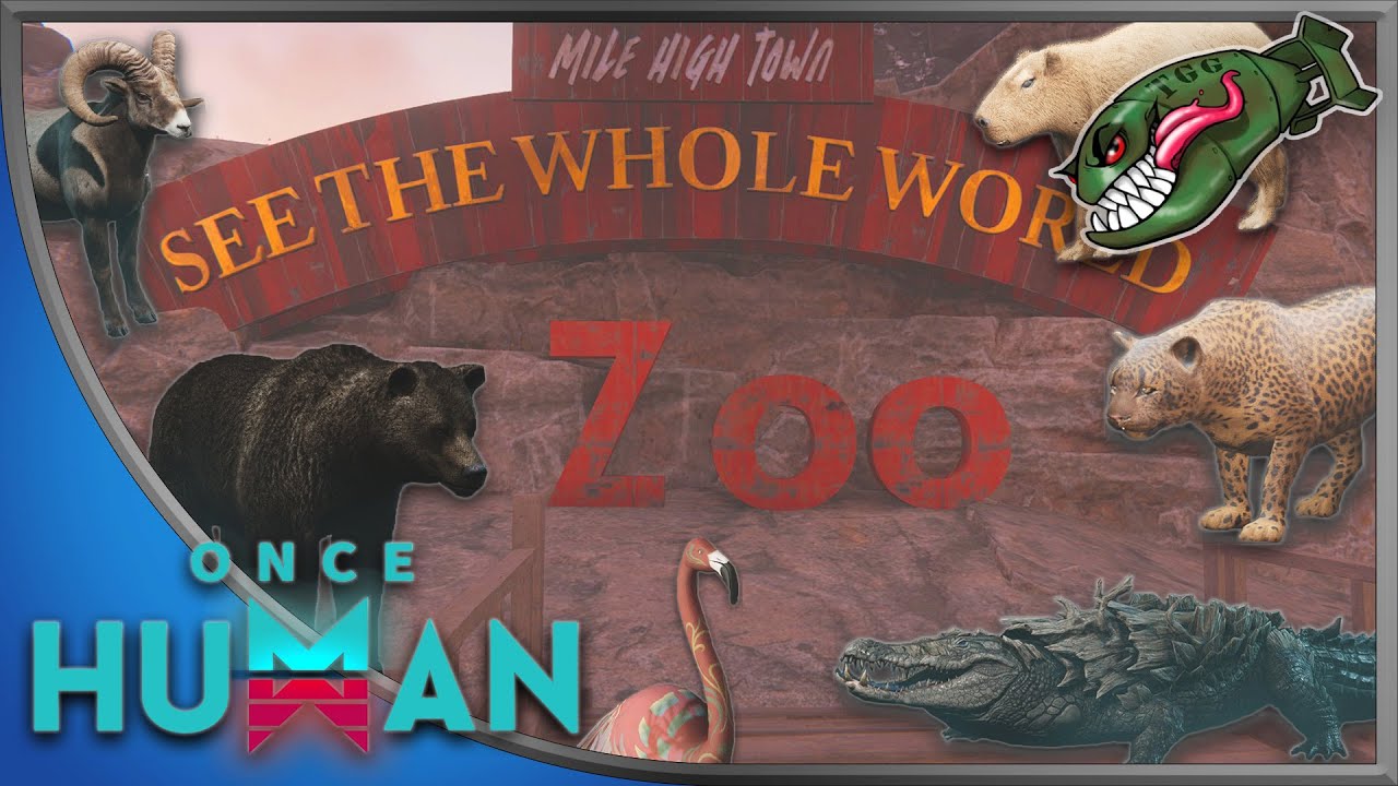 Once Human | Wishland East Zoo Animal Farming Guide - The Way of Winter ...