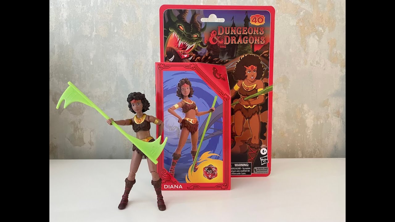 Unboxing Diana The Acrobat | Dungeons & Dragons | Dungeons & Dragons ...